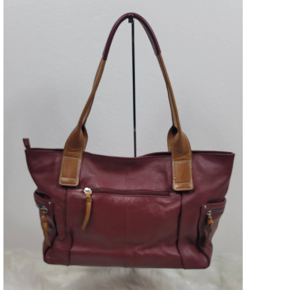 Nino BOSSI | Bags | Nino Bossi Burgundy Leather Purse | Poshmark